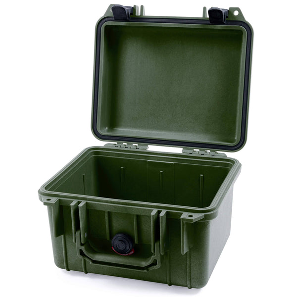 OD Green & Black Pelican 1300 Protector Case