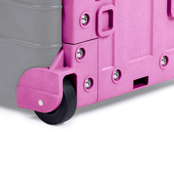 Magenta Replacement Trolley & Wheels for Pelican 1510 Protector Case