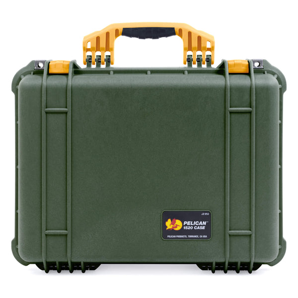 Pelican 1520 Case OD Green/Yellow – Waterproof & Tough